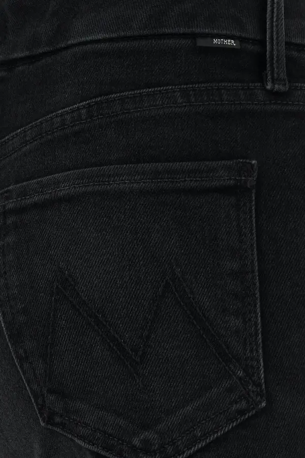 MOTHER Stretch Denim The Roller Sneak Jeans