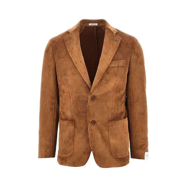 BRERAS Venezia' Corduroy Single-breasted Jacket