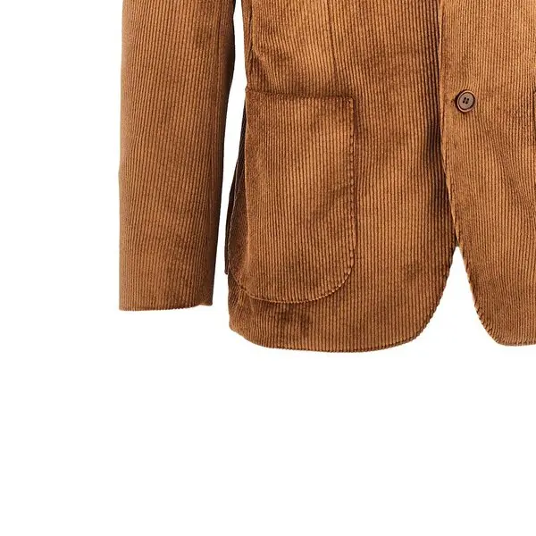 BRERAS Venezia Corduroy Single-breasted Jacket