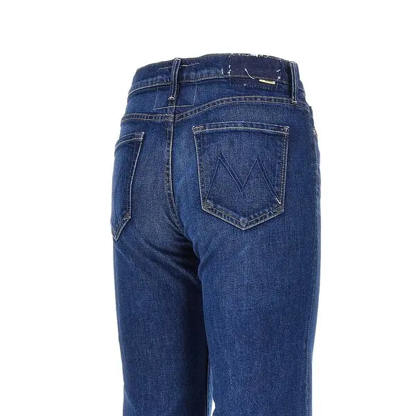MOTHER Stretch Cotton Denim Jeans