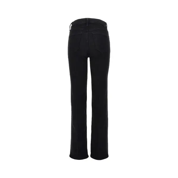 MOTHER Stretch Denim Straight Leg Pants