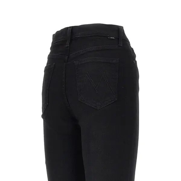 MOTHER Stretch Denim Straight Leg Pants