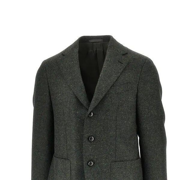 Caruso Aida Single-breasted Wool Jacket