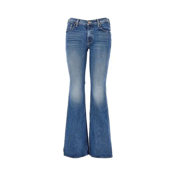 MOTHER The Jinx Heel' Denim Jeans - Blue