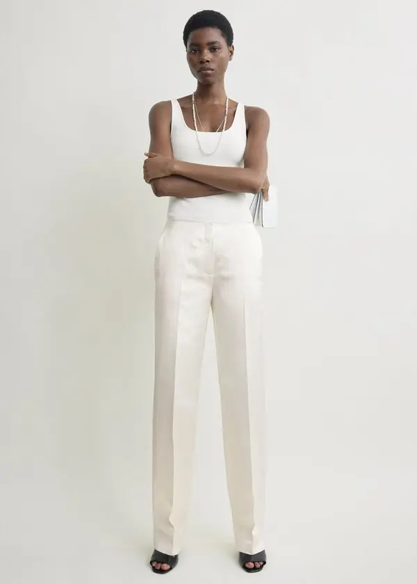 TOTEME Easy Raw Edge Trousers