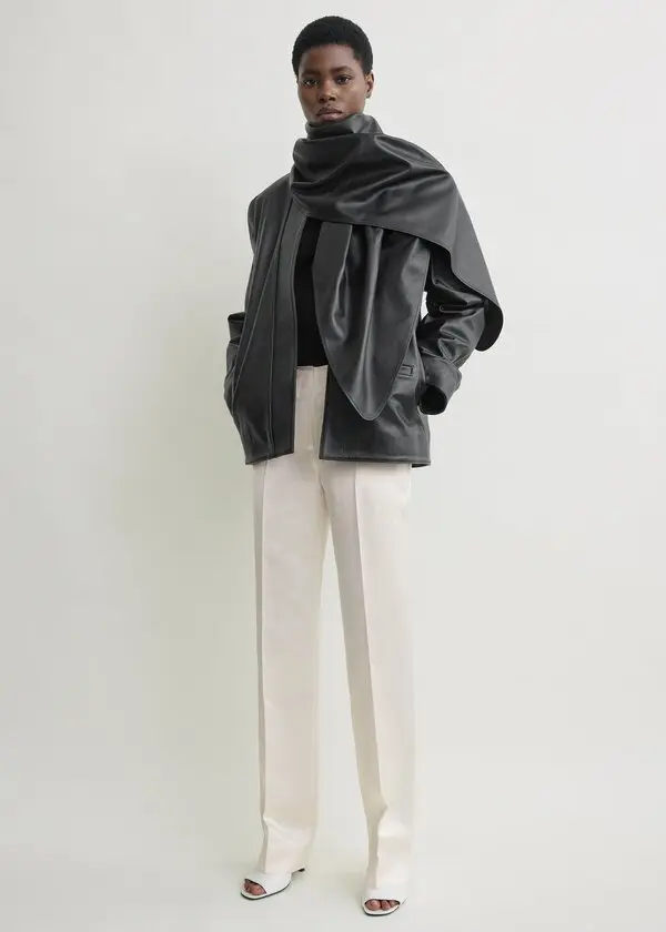 TOTEME Big Leather Scarf