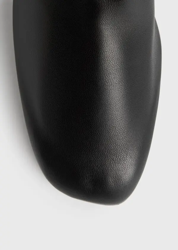 TOTEME Soft Nappa Ankle Boots