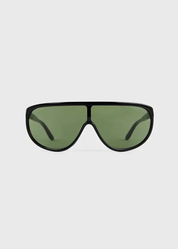 TOTEME Shield Aviator Sunglasses