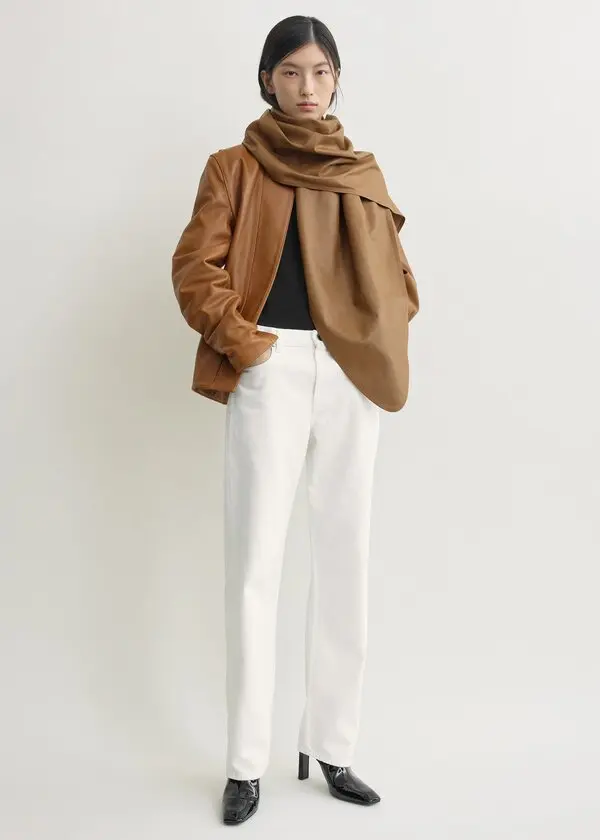 TOTEME Big Leather Scarf