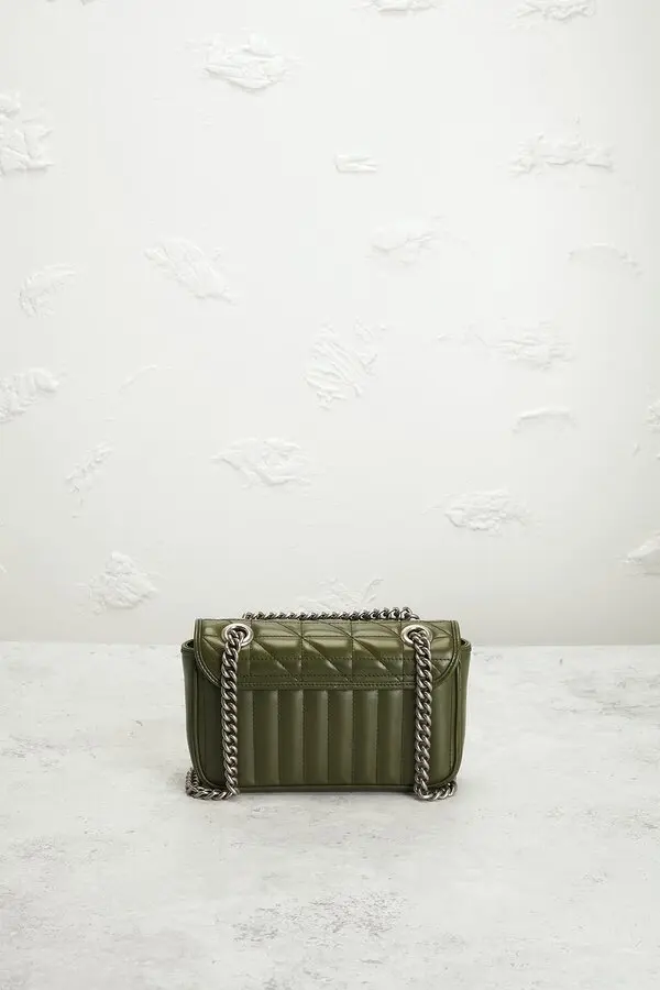 Gucci Gg Marmont Quilted Shoulder Bag