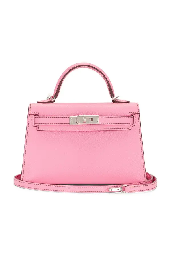 Hermès Epsom Kelly 20 Handbag In Pink - Bubblegum
