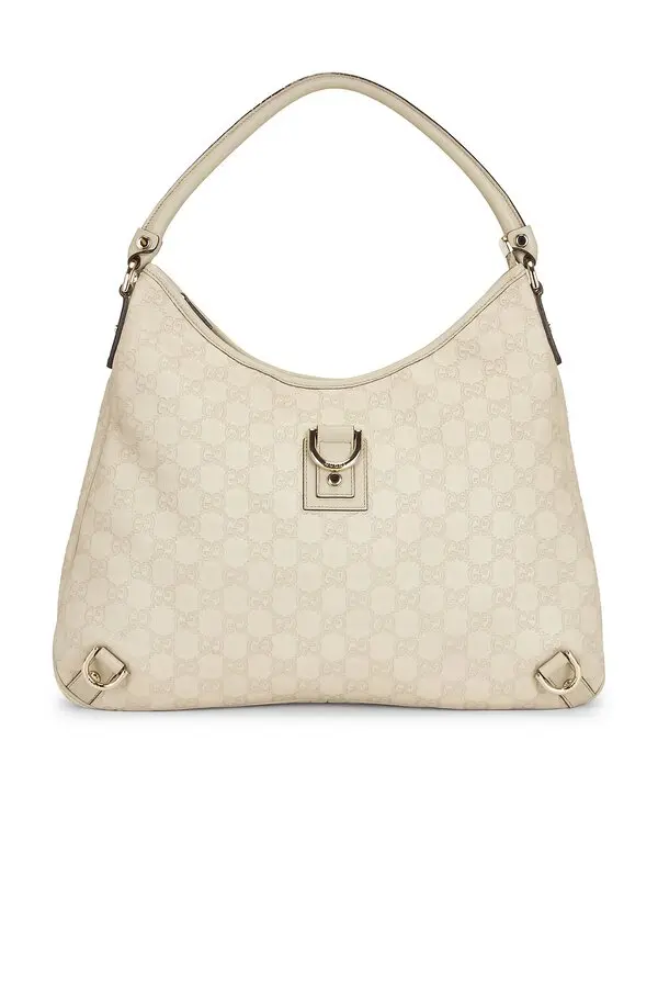 Gucci Abbey Hobo Bag - White