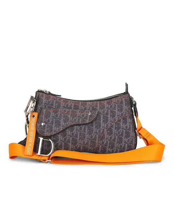 FWRD RENEW Dior Flight Line Double Saddle Bag