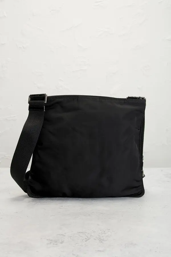 Prada Tessuto Flat Messenger Bag