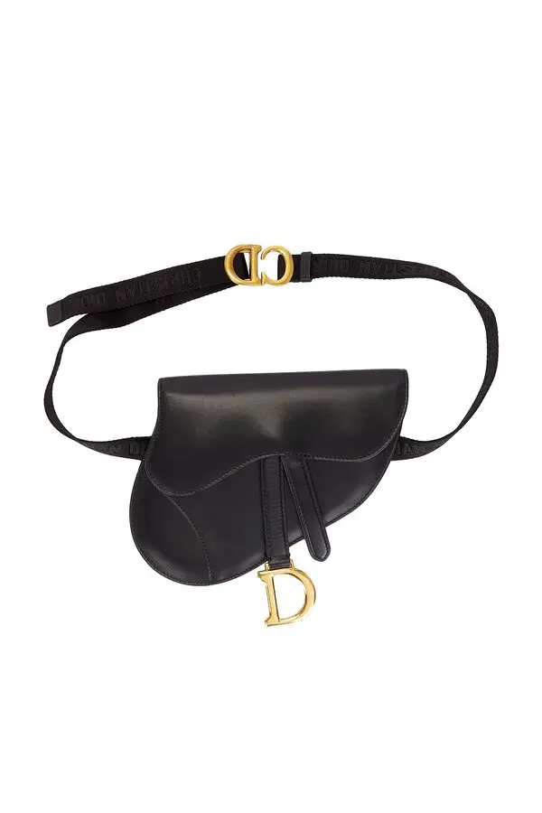 Dior Saddle Belt Bag - Black