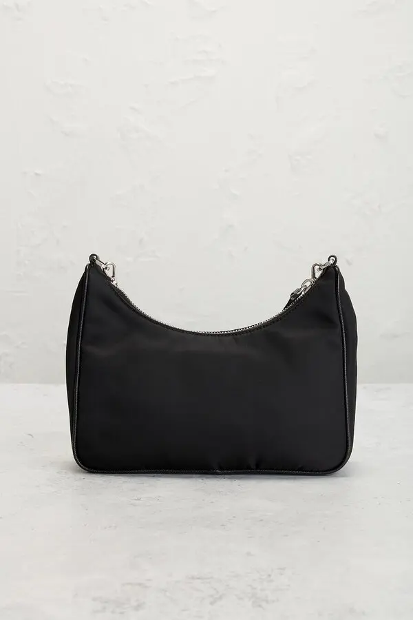 Prada Re-edition 2005 Re-nylon Shoulder Bag - Black