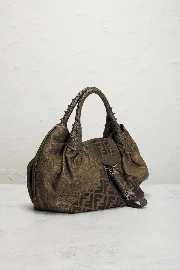 Fendi Zucchino Spy Handbag