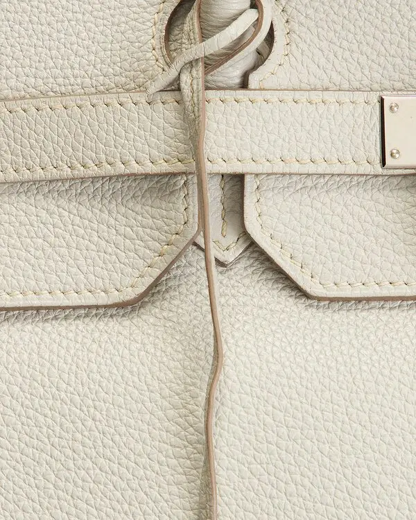 FWRD RENEW Hermes Togo Birkin 40 Handbag - Gris Perle