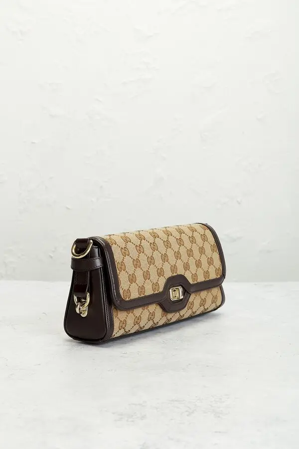 Gucci Luce Shoulder Bag - Beige