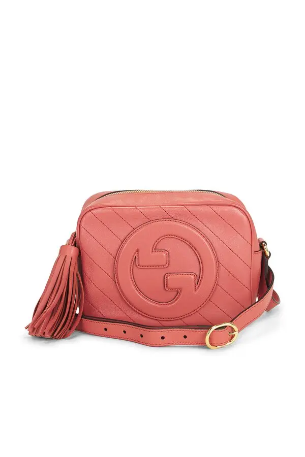 Gucci Blondie Shoulder Bag - Red