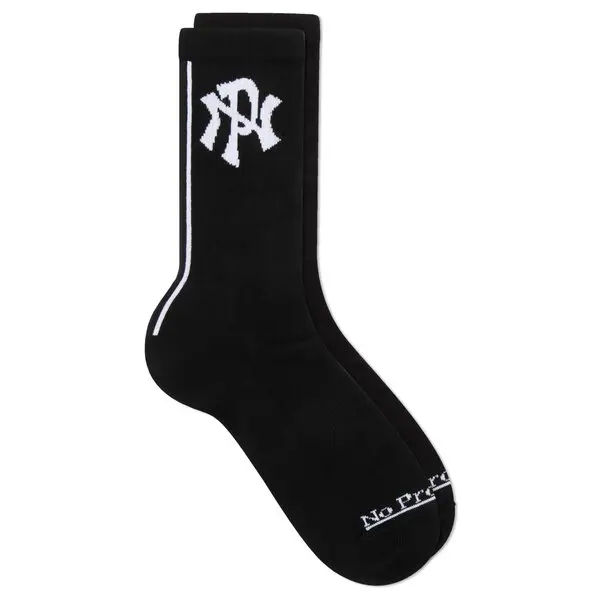 NO PROBLEMO Nyp Socks - Black