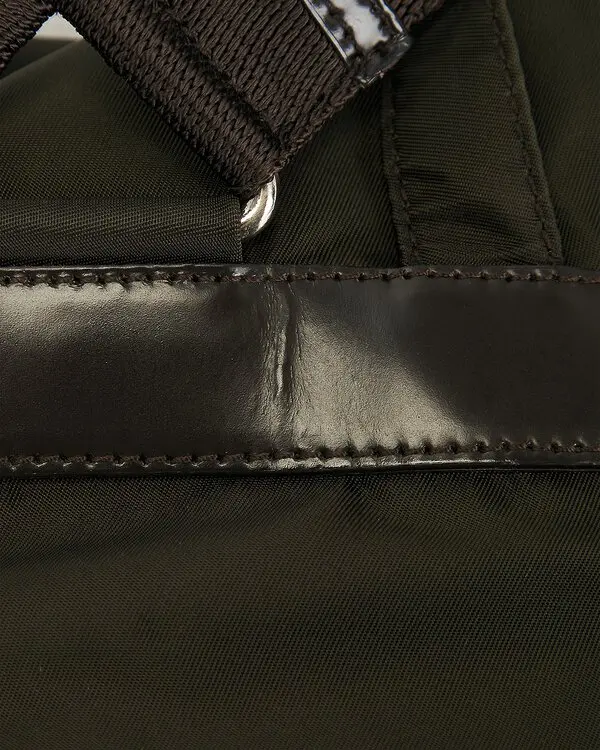 FWRD RENEW Prada Tessuto Backpack - Green