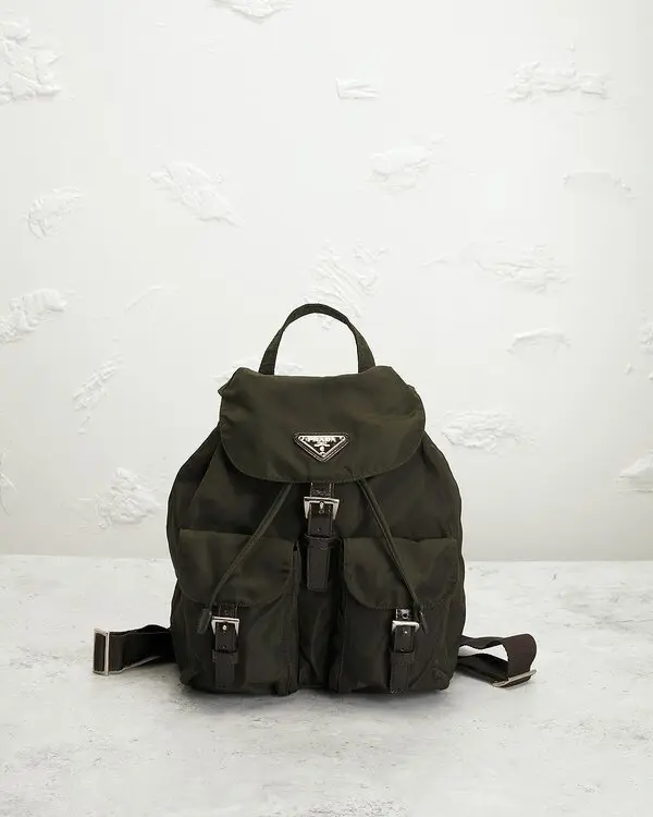 FWRD RENEW Prada Tessuto Backpack