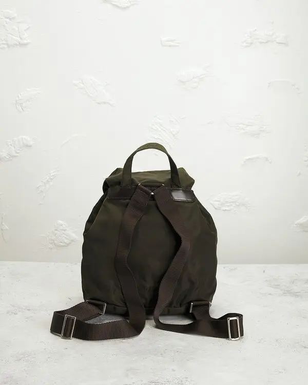 FWRD RENEW Prada Tessuto Backpack