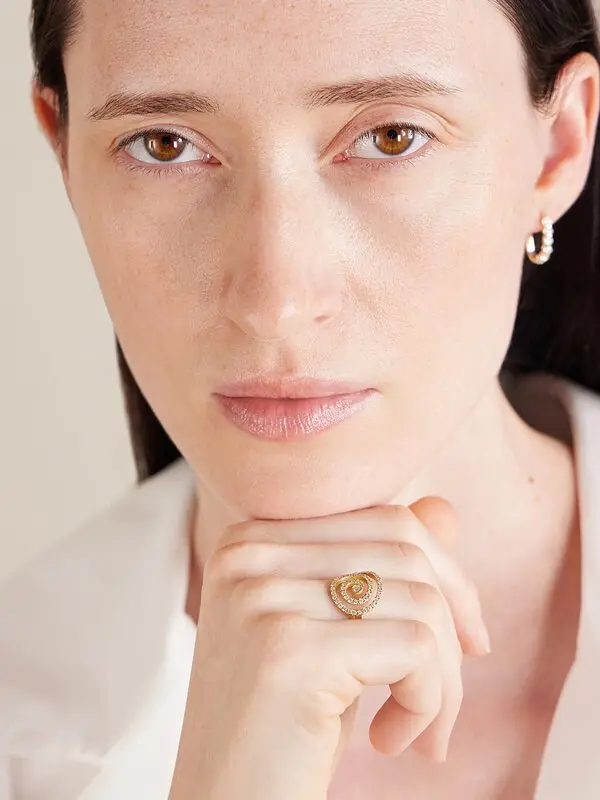 Ileana Makri Spira 18-karat Diamond Ring