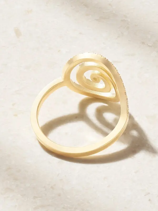 Ileana Makri Spira 18-karat Diamond Ring