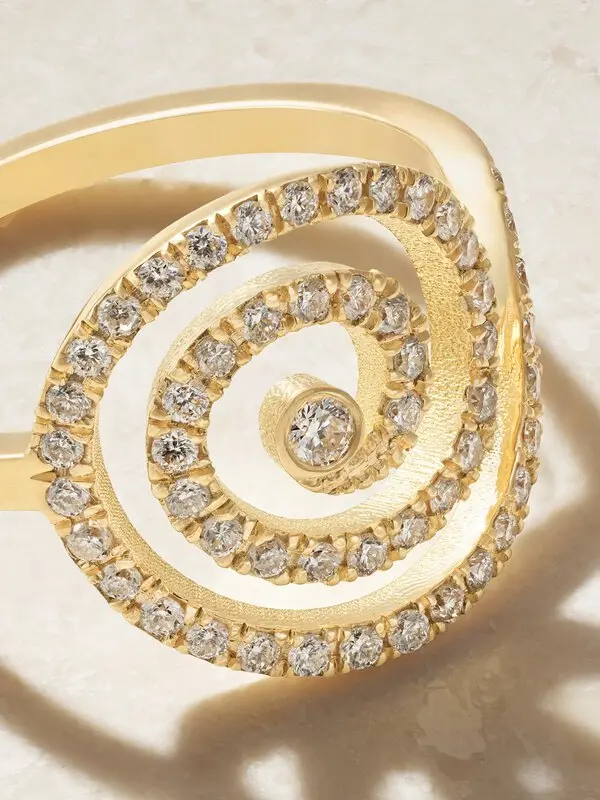 Ileana Makri Spira 18-karat Diamond Ring