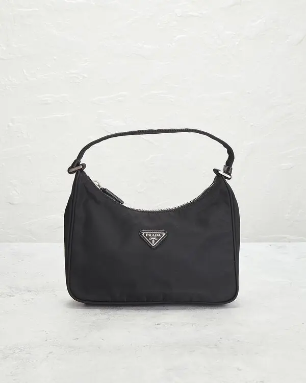 FWRD RENEW Prada Mini Re-edition 2000 Re-nylon Shoulder Bag