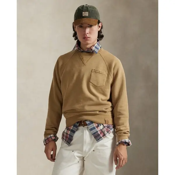 Ralph Lauren Garment-dyed Fleece Sweatshirt