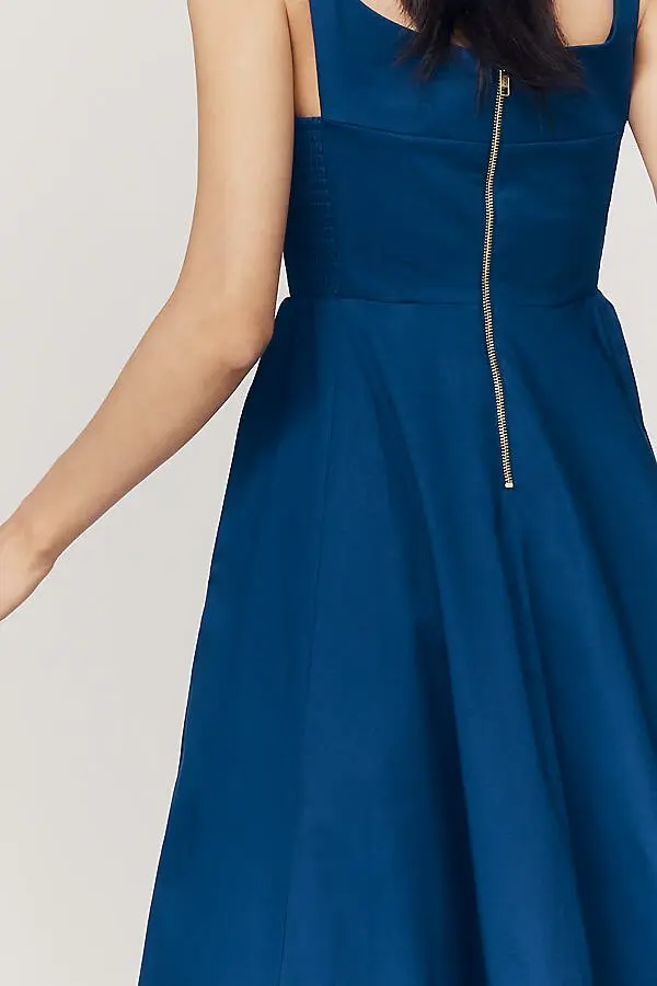 Maeve Sateen Midi Dress