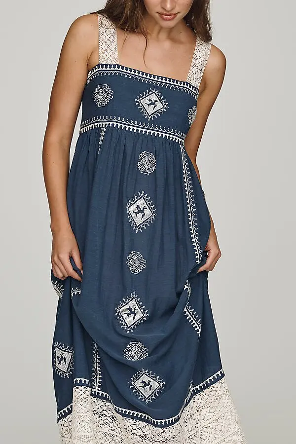 The Great. Sparrow Midi Dress