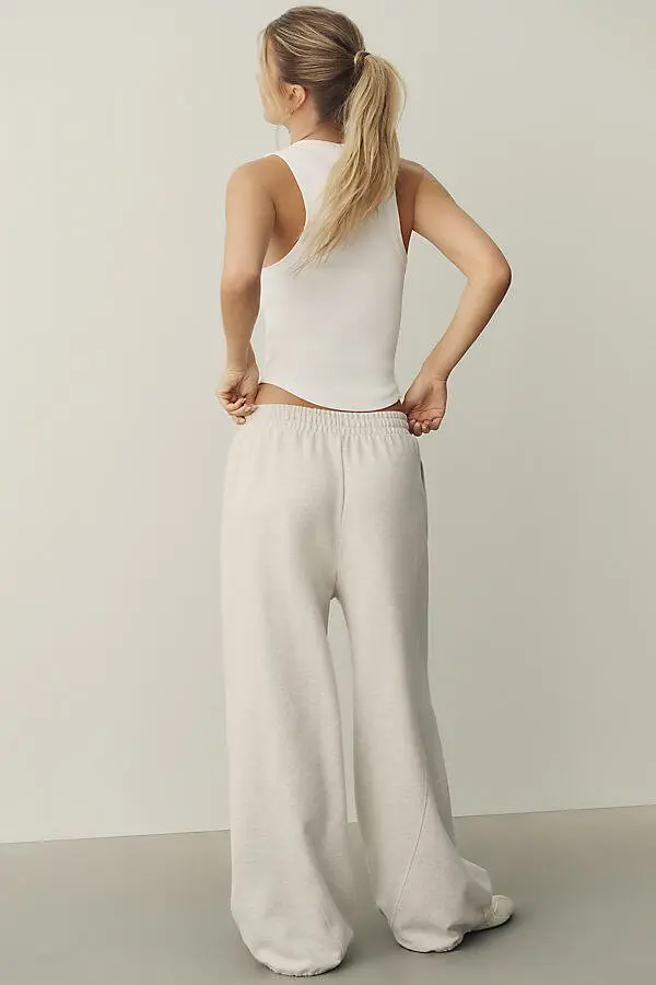 Daily Practice Merva Barrel-leg Pants - Light Grey