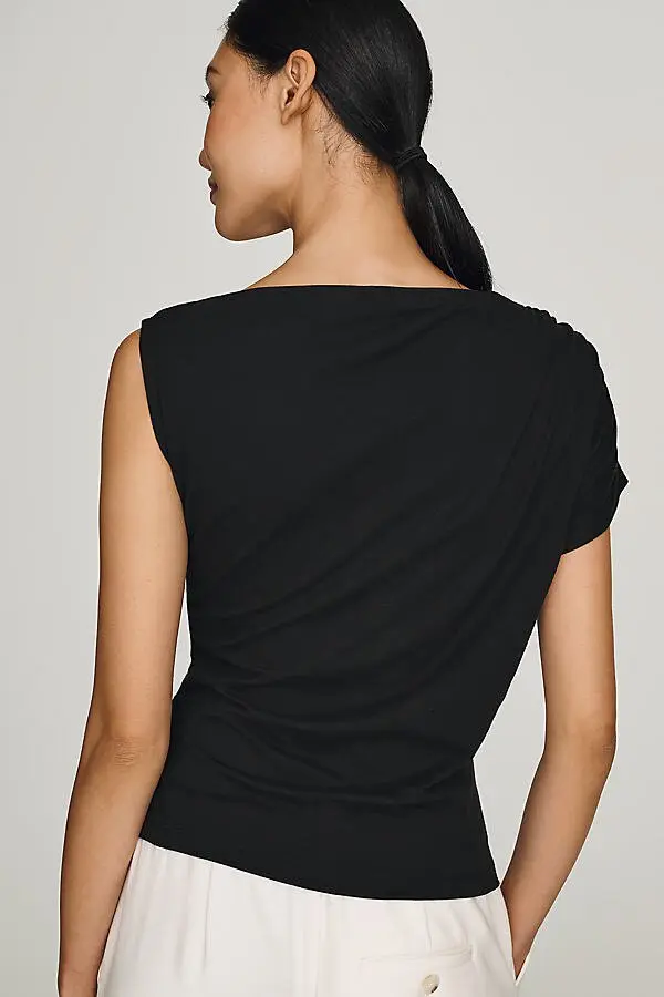 NATION LOS ANGELES Pietra Sleeveless Top - Black