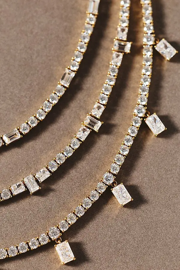 Nadri Charli Triple-layer Necklace