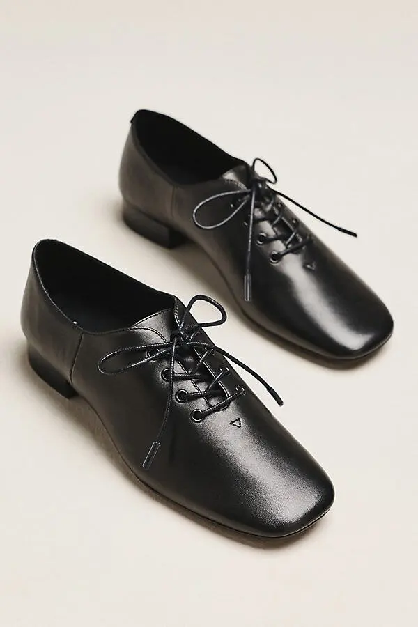 Jeffrey Campbell Swg Dance Lace-up Flats - Black