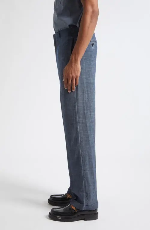 MAISON MARGIELA Double-dyed Wool Trousers