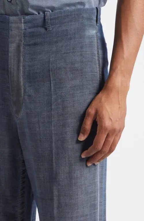 MAISON MARGIELA Double-dyed Wool Trousers