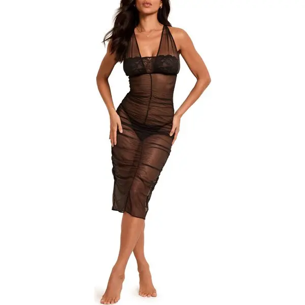 ADORE ME Eave Slip & G-string Set Lingerie - Black