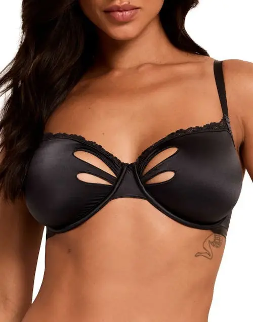 ADORE ME Vesper Unlined Balconette Bra - Black