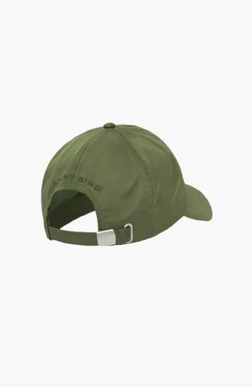 ANINE BING Jeremy Ab Nylon Baseball Cap - Army Green