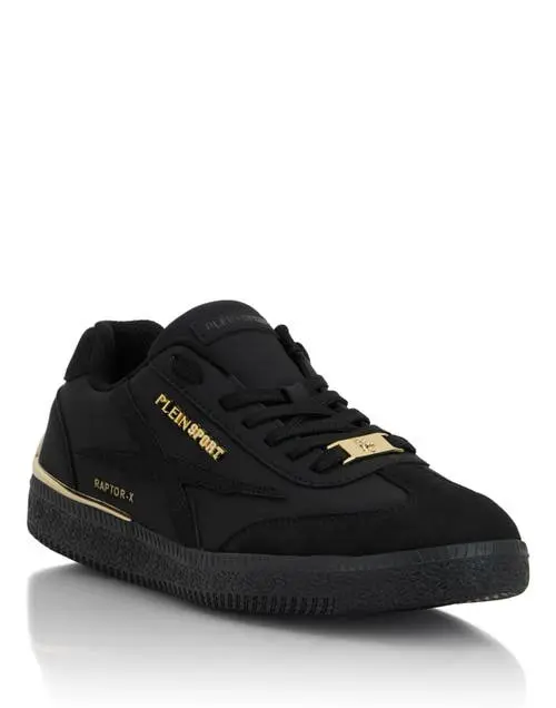 PLEIN SPORT Raptor-x Low-top Sneakers - Black/lightgold