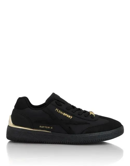 PLEIN SPORT Raptor-x Low-top Sneakers - Black/lightgold
