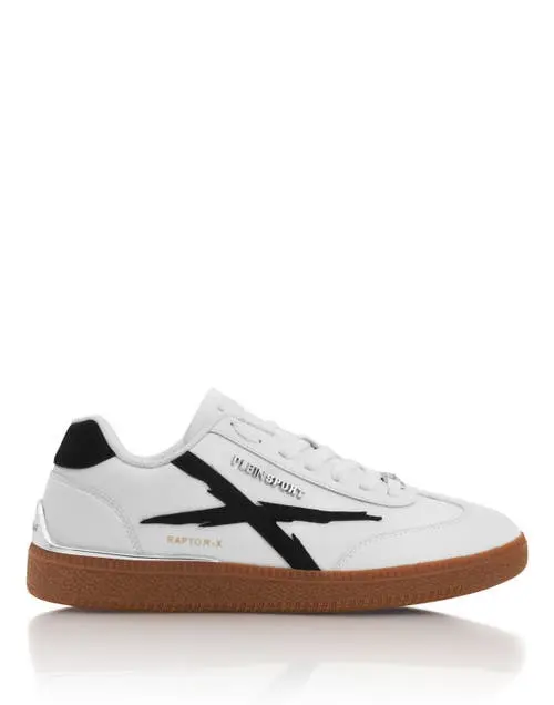 PLEIN SPORT Raptor-x Low-top Sneakers - White/black