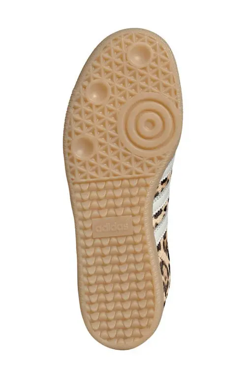 Adidas Genuine Calf Hair Samba Og Sneaker - Magic Beige/ivory/gum 3