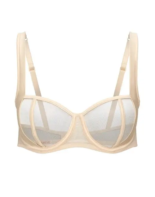 ADORE ME Elen Unlined Balconette Bra - Light Beige