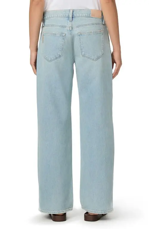 Paige Dana Low Rise Relaxed Straight Leg Jeans - Culver